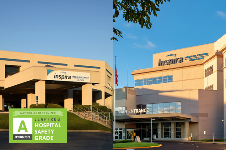 Inspira Medical Centers Vineland and Elmer Nationally Recognized with an ‘A’ for the Spring 2021 ...